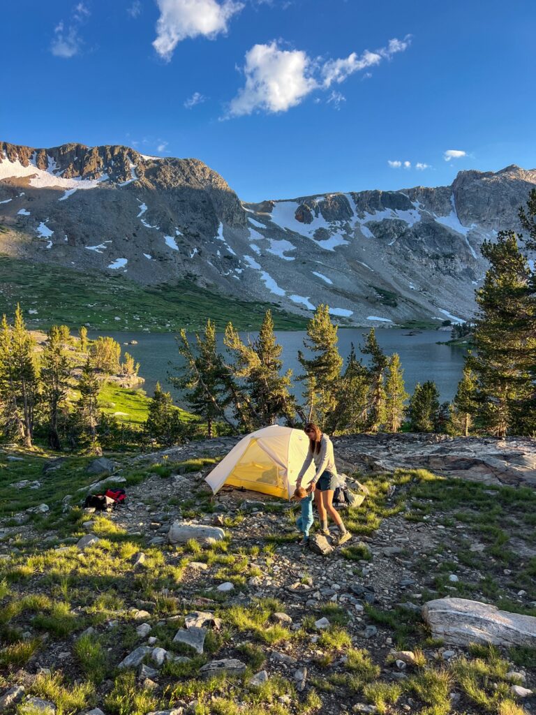 How To Go Backpacking with Your Baby | Elizabeth Adventures